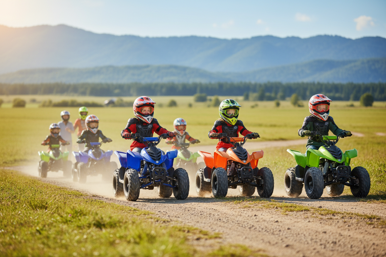 Small Kids ATVs for Beginners | Youth 4-Wheelers 110cc-125cc - Q9 ...