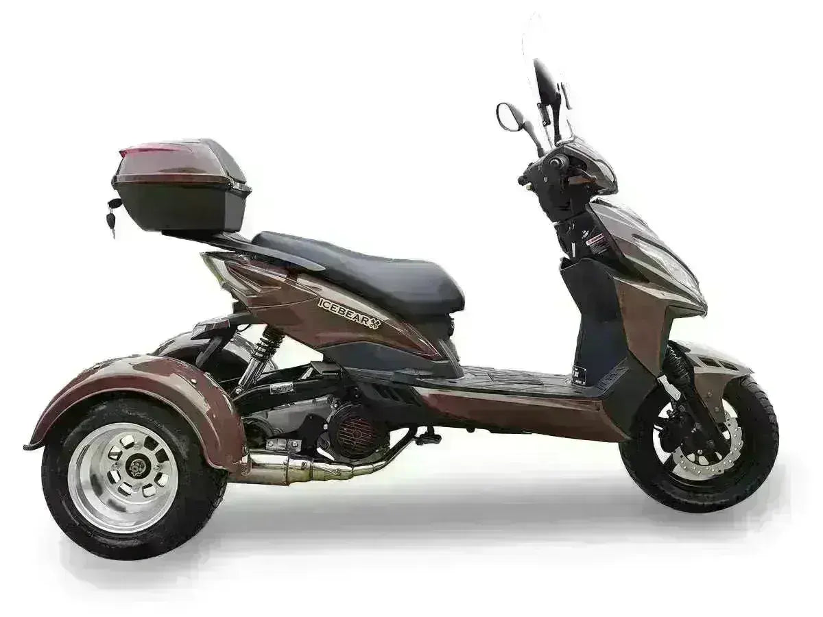 Street Legal IceBear 3 wheeler Trike 150cc Scooters with free shipping ...