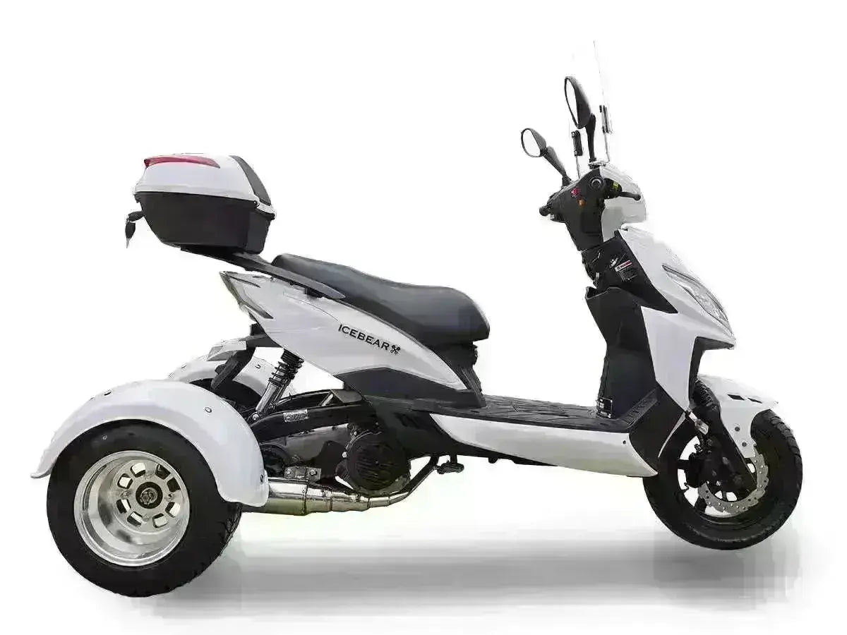 Street Legal IceBear 3 wheeler Trike 150cc Scooters with free shipping ...