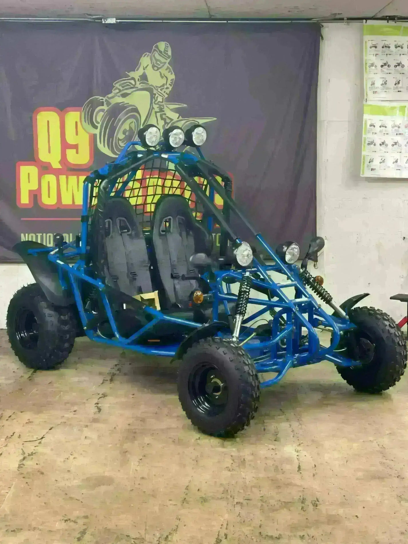 Transformer 200cc 2-Seat Go Kart - Off-Road Racing Kart for Teens | Q9 ...